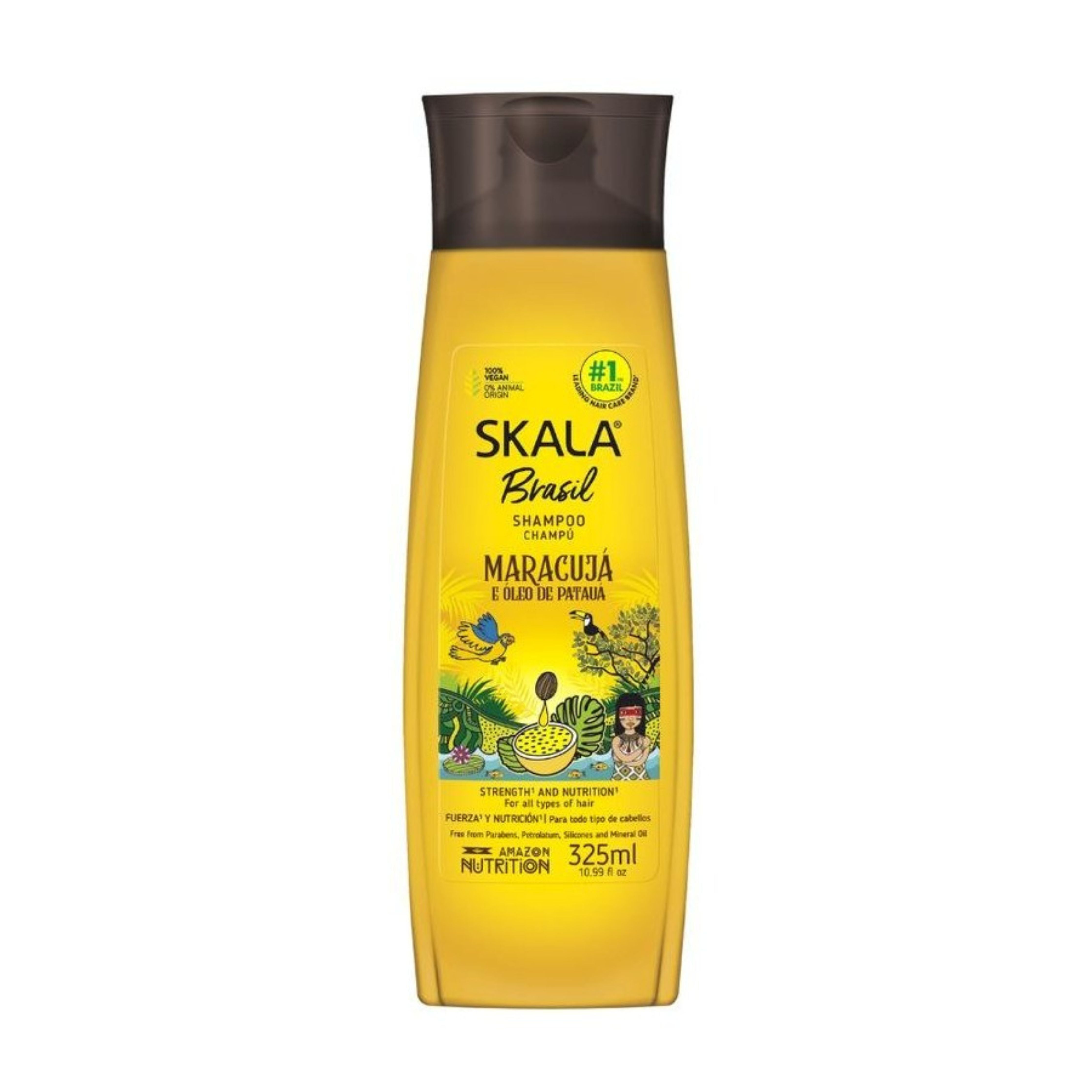 Skala Passion Fruit & Olive Oil Shampoo – 325ml – Sunshine Curls