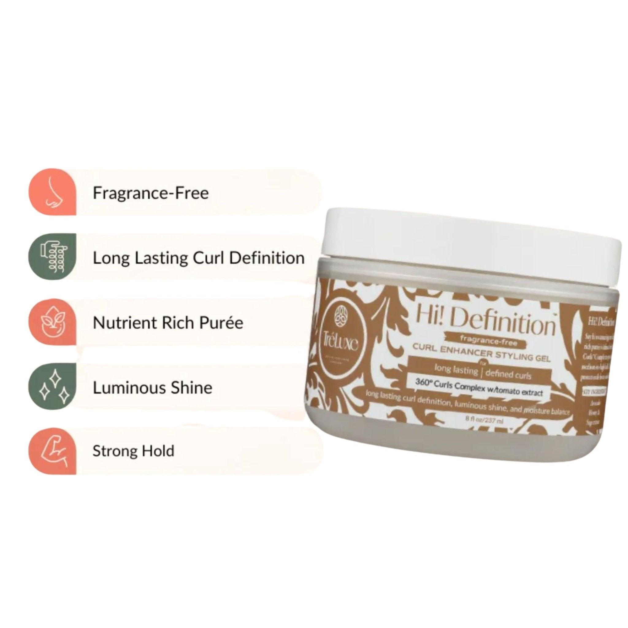 TréLuxe Hi! Definition Curl Enhancer Styling Gel – Sunshine Curls